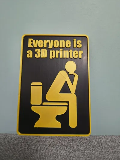 Everyone is 3D printer by Traktorzysta MakerWorld: Download Free 3D Models