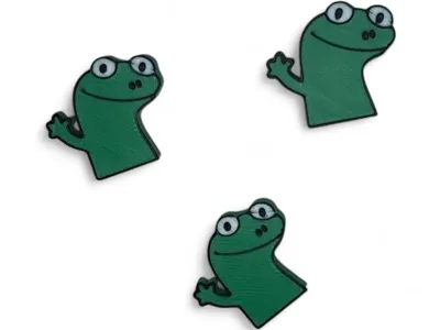 Lizard Meme Kandi Bead - Free 3D Print Model - MakerWorld