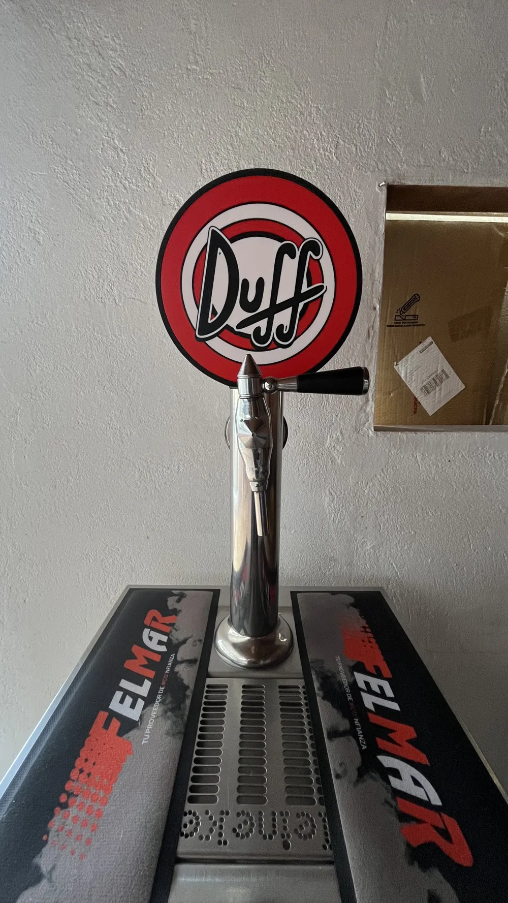Duff Logo Simpson Beer Tap // Beer Tap - Free 3D Print Model - MakerWorld