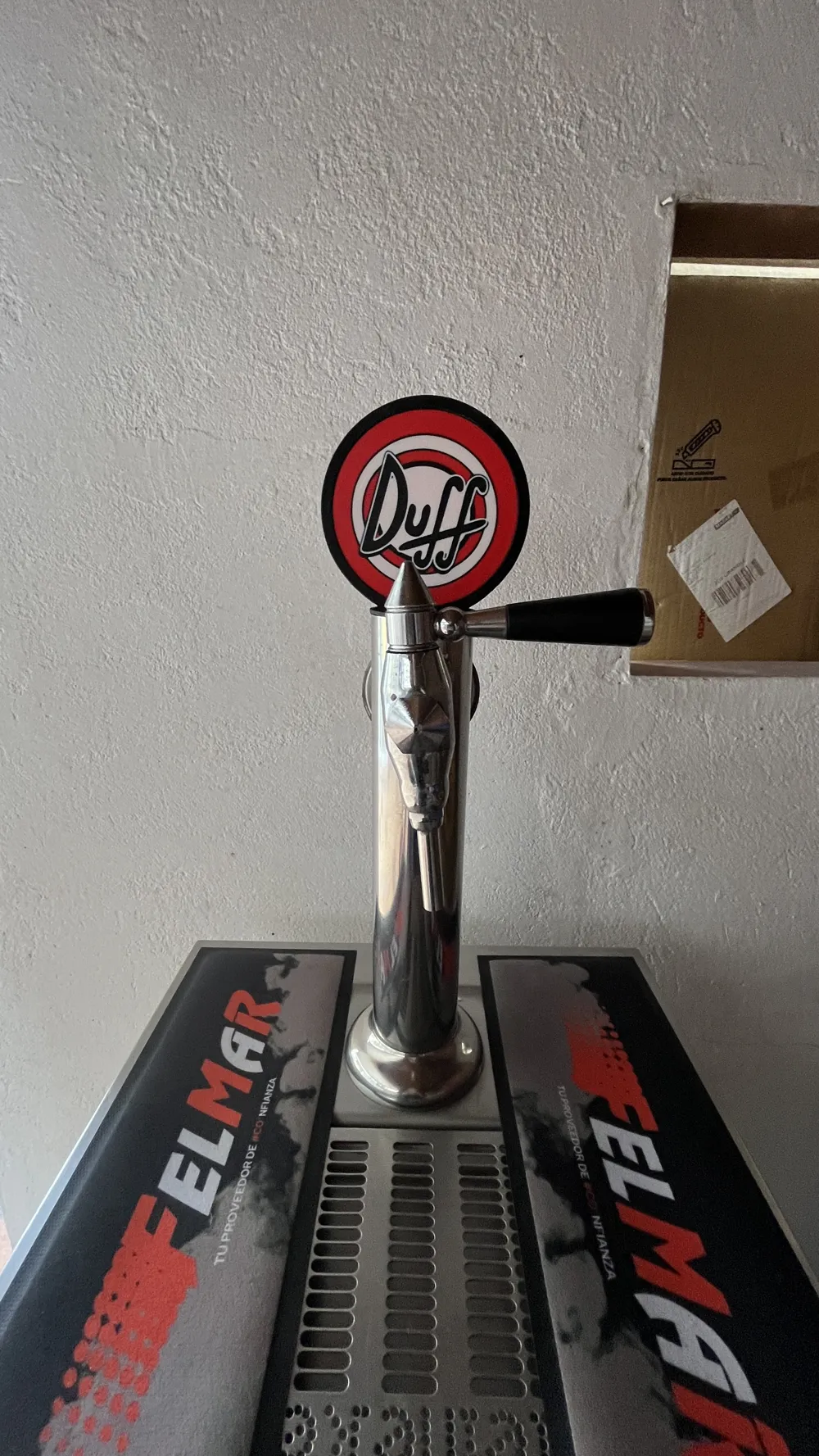 Duff Logo Simpson Beer Tap // Beer Tap - Free 3D Print Model - MakerWorld