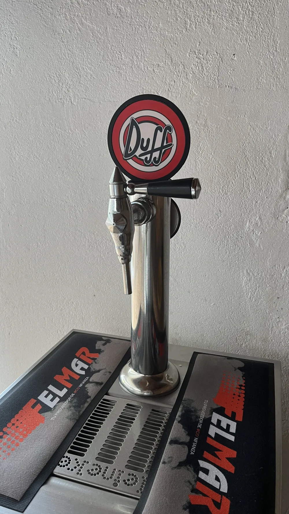 Duff Logo Simpson Beer Tap // Beer Tap - Free 3D Print Model - MakerWorld
