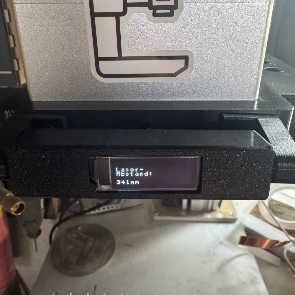 Laser Distance Meter for Fiber Laser - DIY - Free 3D Print Model ...