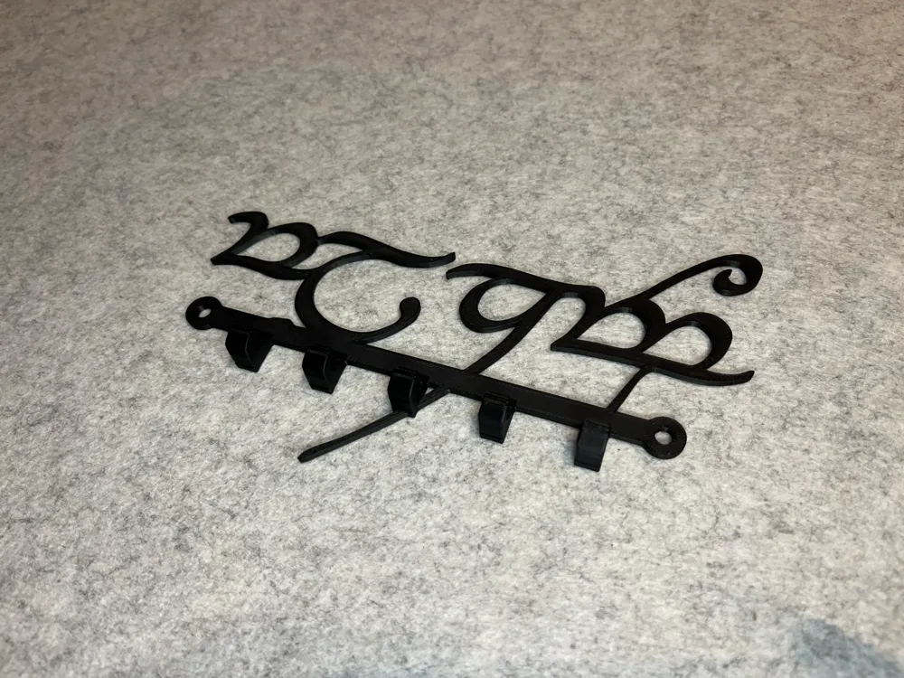 Key hanger Lord of the Rings LoTR by design3d MakerWorld: Download Free ...