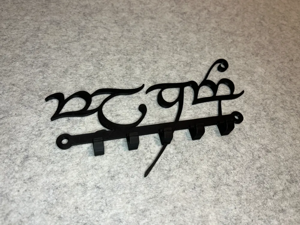 Key hanger Lord of the Rings LoTR by design3d MakerWorld: Download Free ...