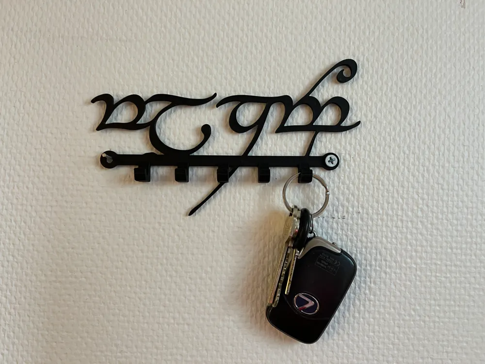 Key hanger Lord of the Rings LoTR by design3d MakerWorld: Download Free ...