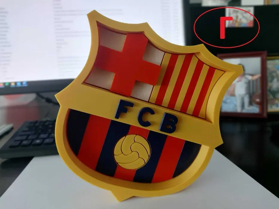 FC barcelona logo by marto7404 - MakerWorld