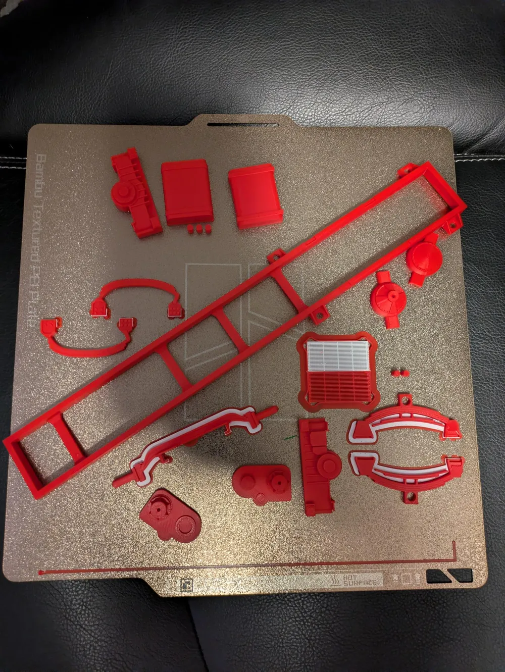 Fire truck cab and chassis (1/25 scale) - Free 3D Print Model - MakerWorld