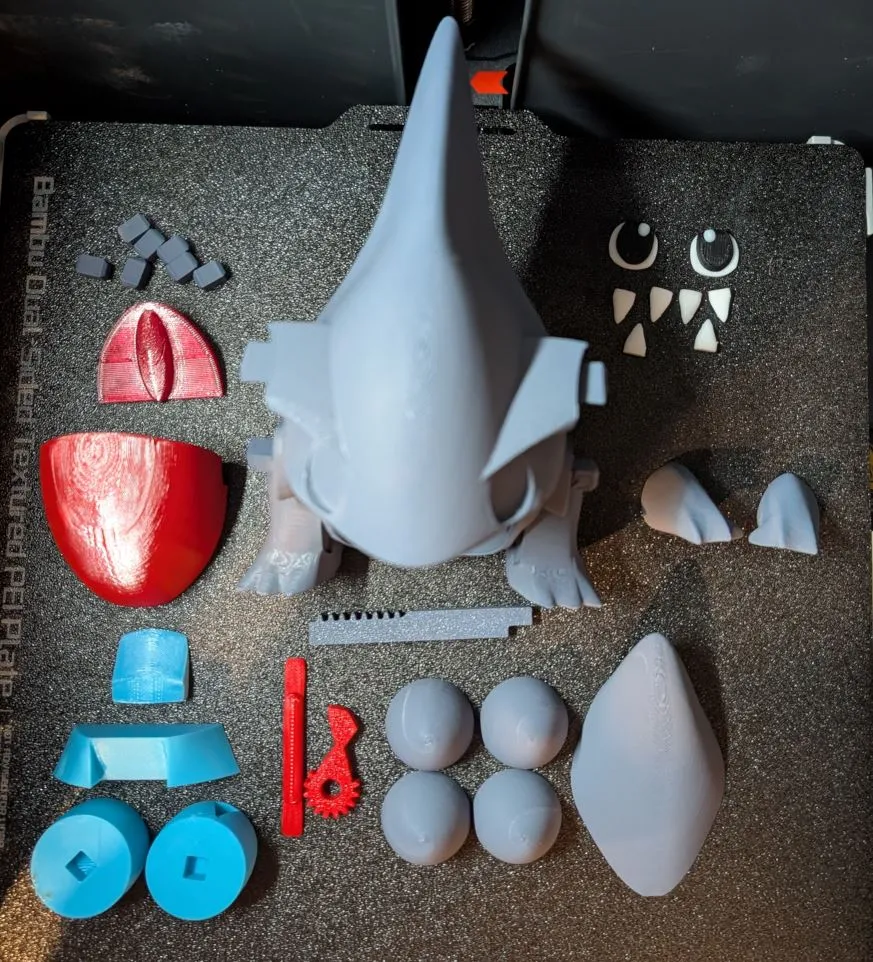 Mechanical Chomping Gible by Bruddz MakerWorld: Download Free 3D Models