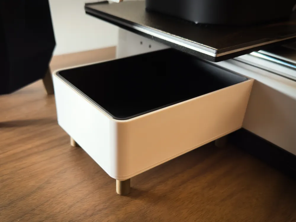 Raised Minimal Waste Tray/Poop Basket for A1 Mini by Leon Roy - MakerWorld