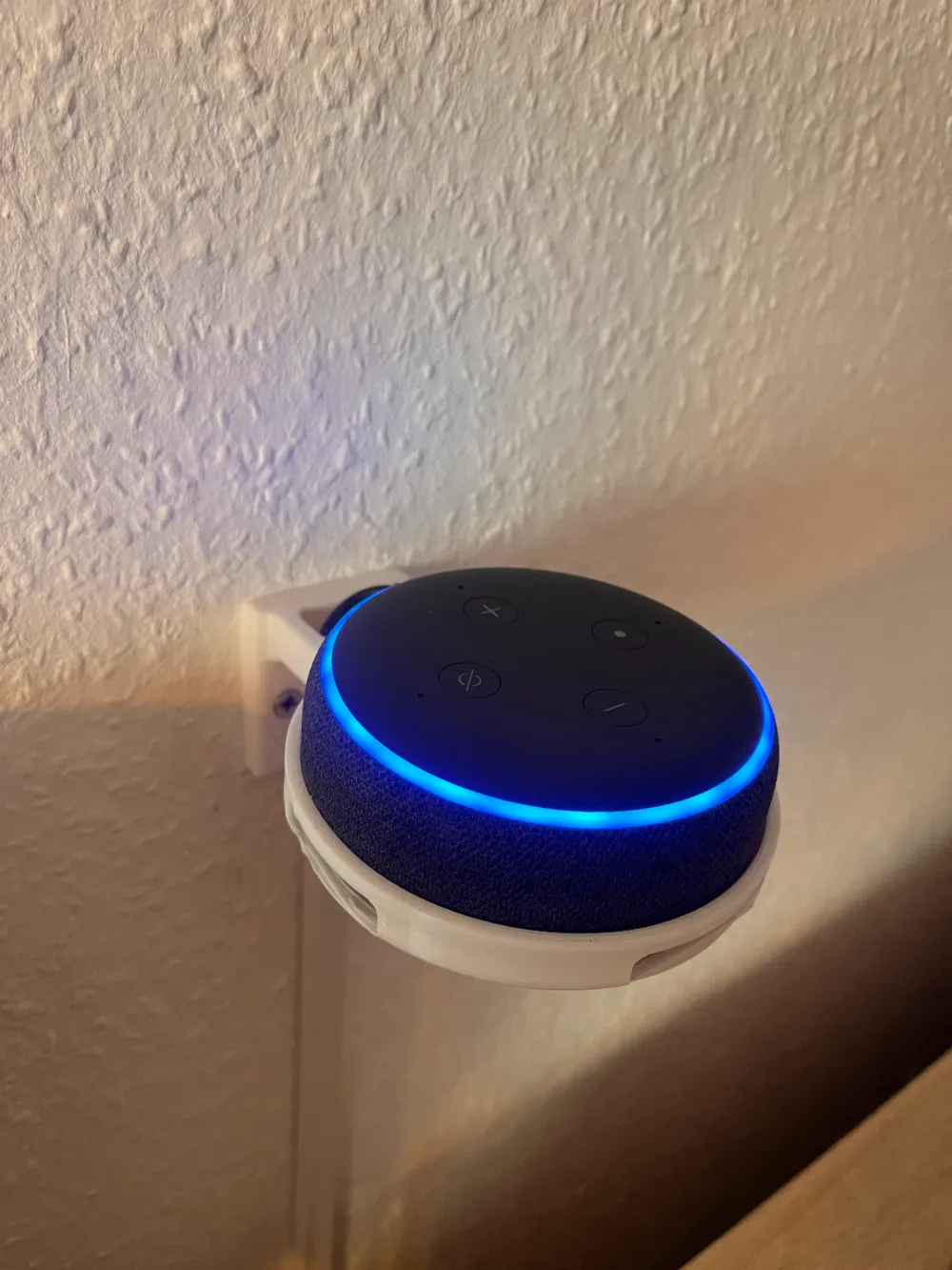 Alexa Wall Mount for (3rd gen.) - Free 3D Print Model - MakerWorld