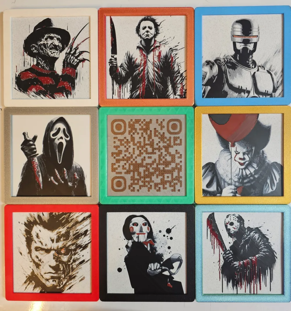 Hueforge Print Infinite Frame- 200mm x 200mm by 3DX Print the World ...