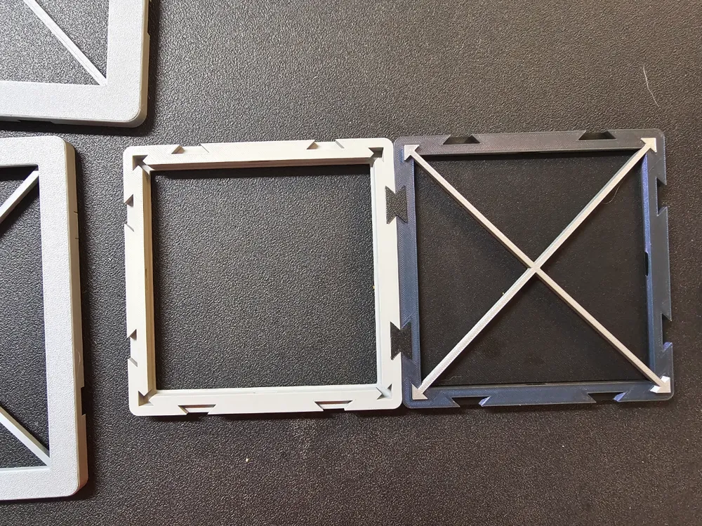 Hueforge Print Infinite Frame- 200mm x 200mm by 3DX Print the World ...