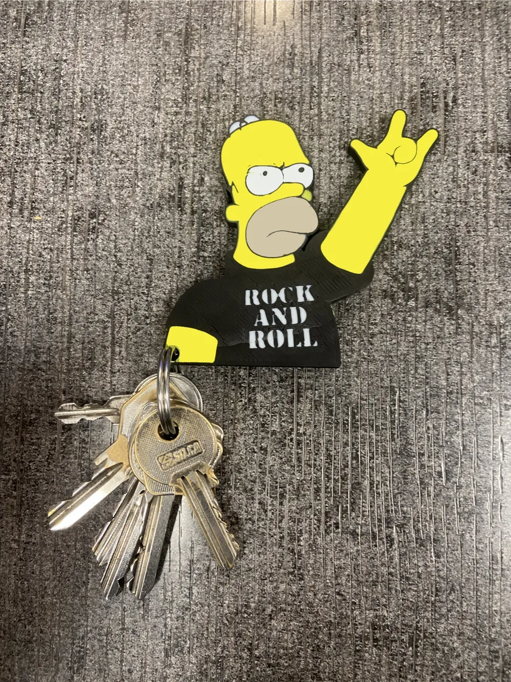 Homer Simpson Rock ‘n’ Roll por GAF 3D MakerWorld: Descarga Modelos 3D ...