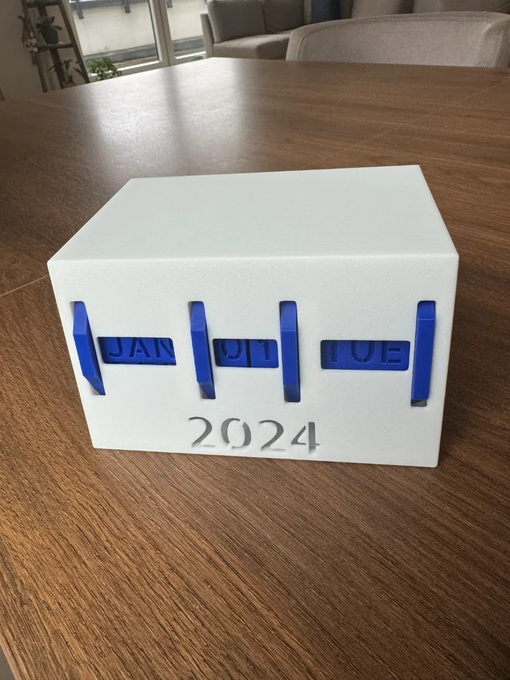 Counter Style Calendar by Gallus Design - MakerWorld