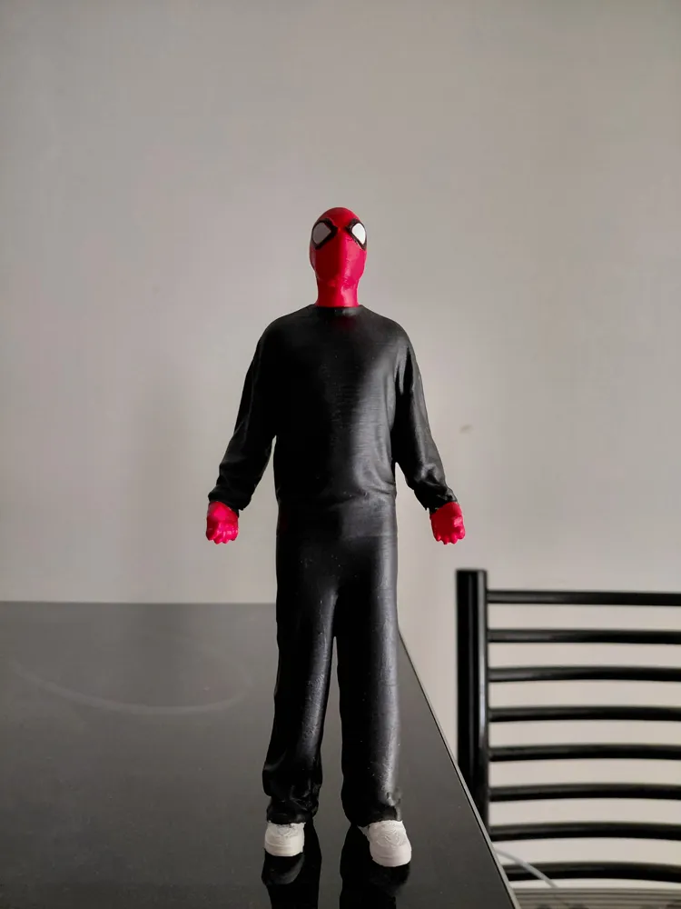 Urban Spiderman streetwear - Free 3D Print Model - MakerWorld