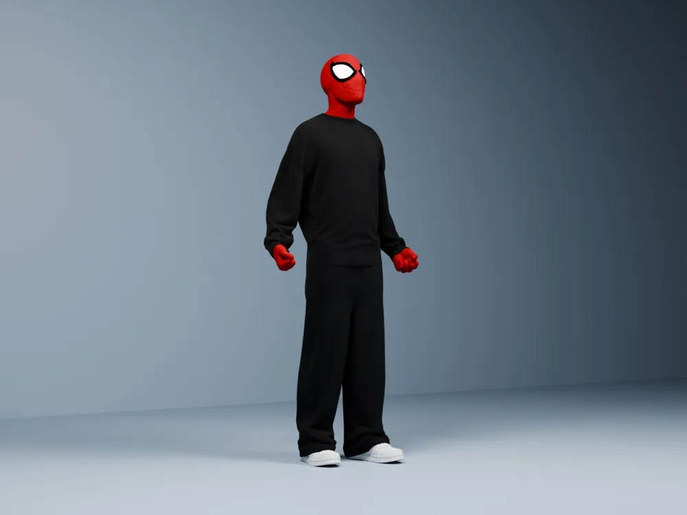Urban Spiderman streetwear - Free 3D Print Model - MakerWorld