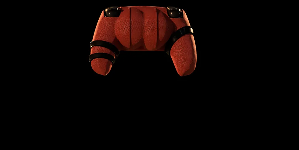 Deadpool ps5 controller case by Mike33D MakerWorld: Download Free 3D Models