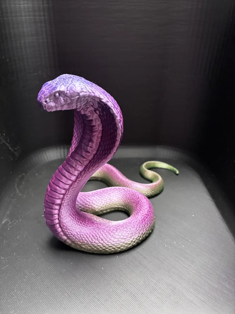 Cobra Statue – Detailed Snake Figure - Free 3D Print Model - MakerWorld