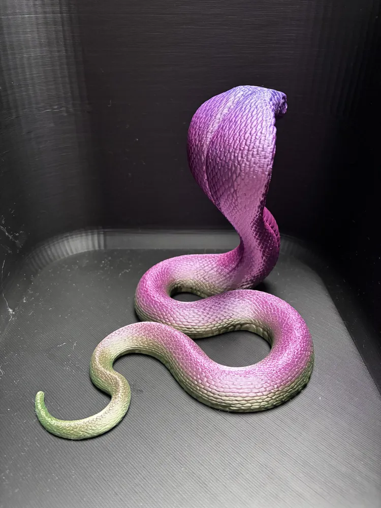 Cobra Statue – Detailed Snake Figure - Free 3D Print Model - MakerWorld