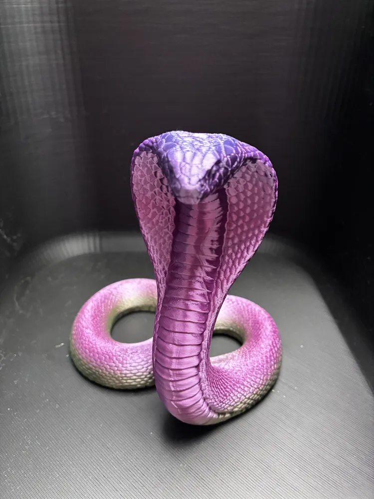 Cobra Statue – Detailed Snake Figure - Free 3D Print Model - MakerWorld