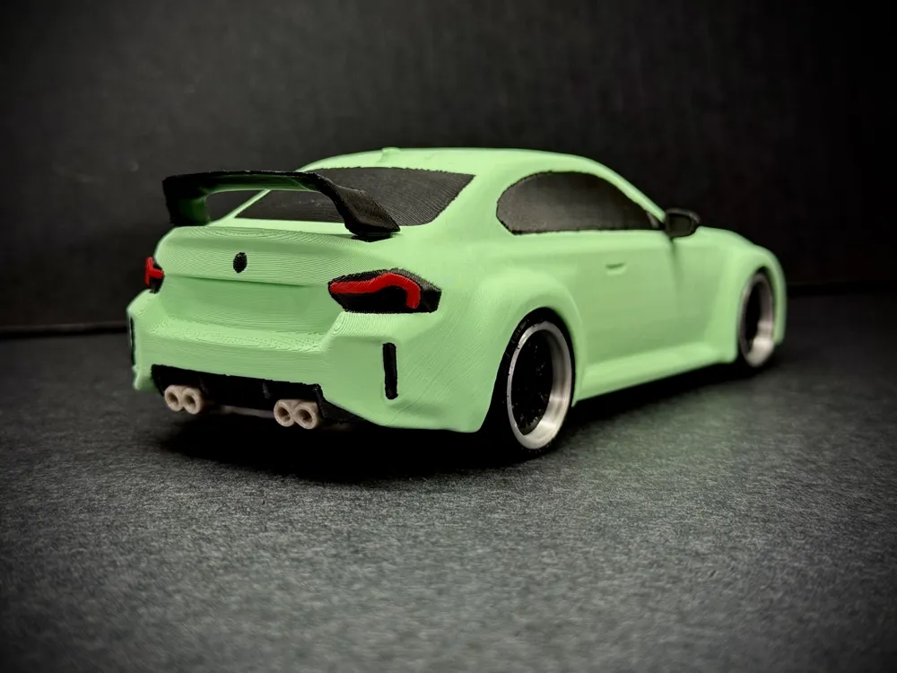 BMW M2 G87 -Widebody Kit -Full Color! 1/24 scale! - Free 3D Print Model ...