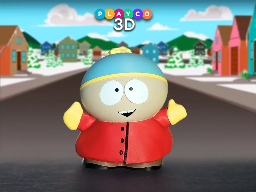 Eric Cartman from South Park - Multi-Part by Playco3D MakerWorld: Download Free 3D Models