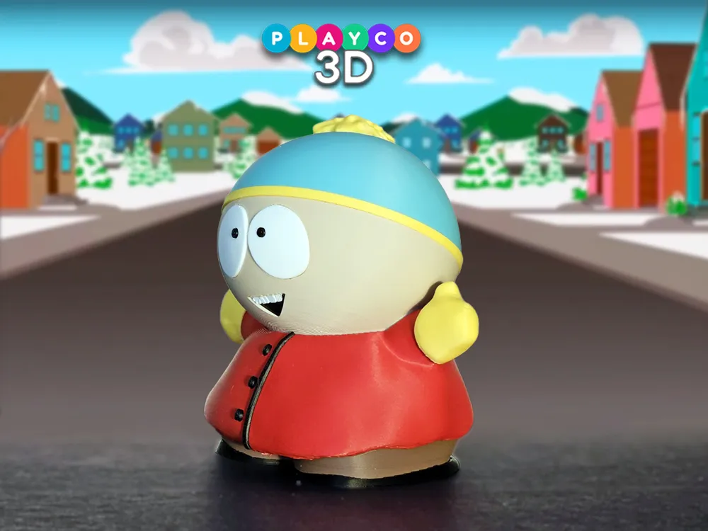 Eric Cartman de South Park - Multi-Parte por Playco3D - MakerWorld