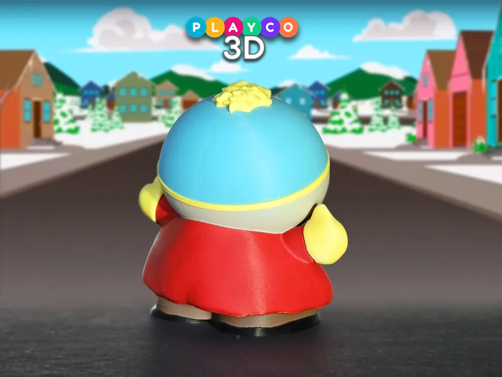 Eric Cartman from South Park - Multi-Part - Free 3D Print Model ...