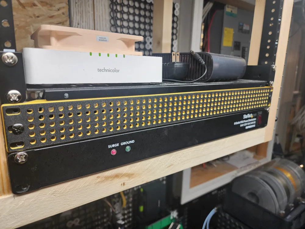 1u 19in Network Rack Blank by Jeffrey MakerWorld: Download Free 3D Models