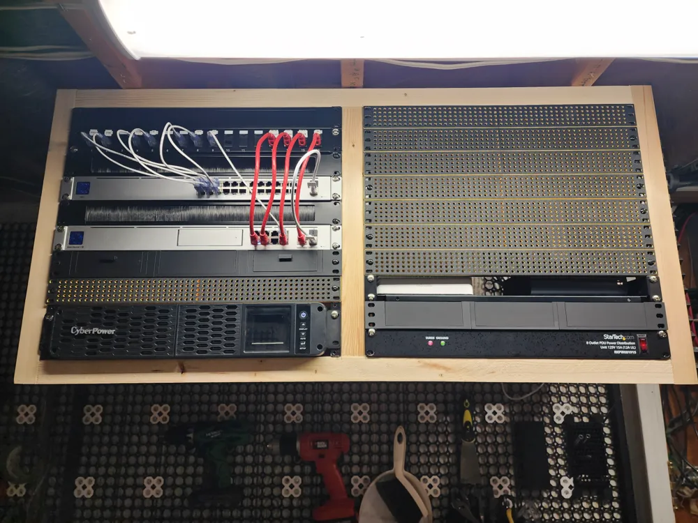 1u 19in Network Rack Blank by Jeffrey MakerWorld: Download Free 3D Models