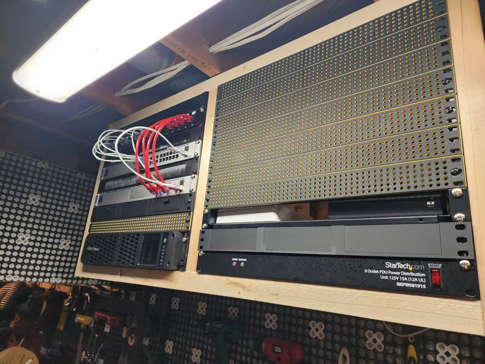 1u 19in Network Rack Blank by Jeffrey MakerWorld: Download Free 3D Models