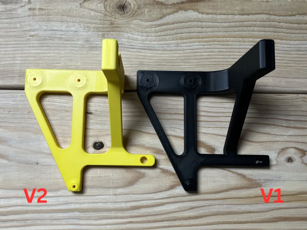 FractMod Right Side Spool Holder P1S V2 by FractMod MakerWorld: Download Free 3D Models