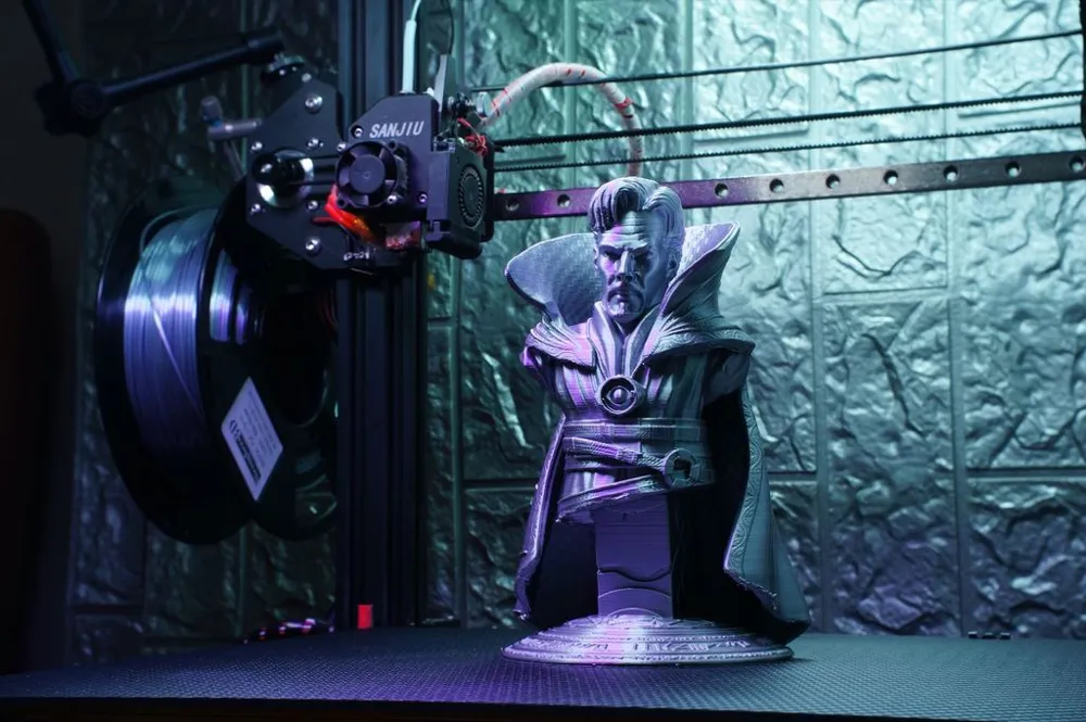 Doctor Strange Bust Support Free Remixed by iczfirz - MakerWorld