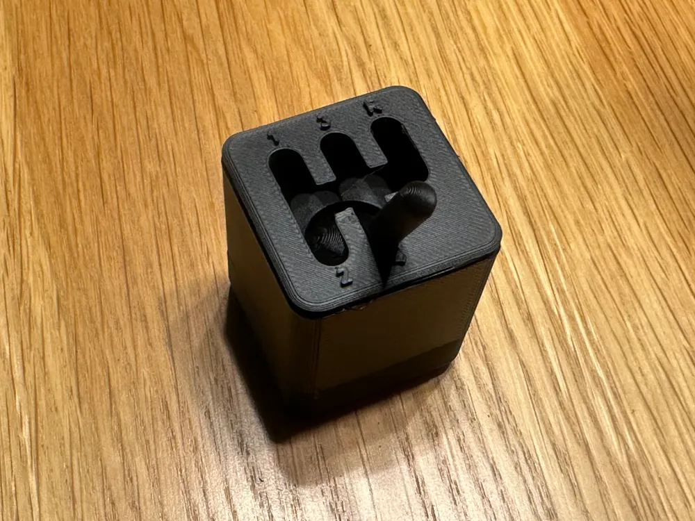 Fidget Gear Shifter - Free 3D Print Model - MakerWorld