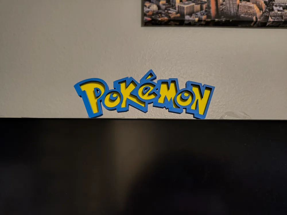 Letrero Pokémon por MatiasMakes - MakerWorld