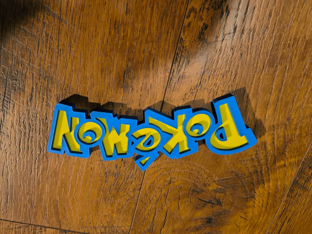 Letrero Pokémon por MatiasMakes - MakerWorld