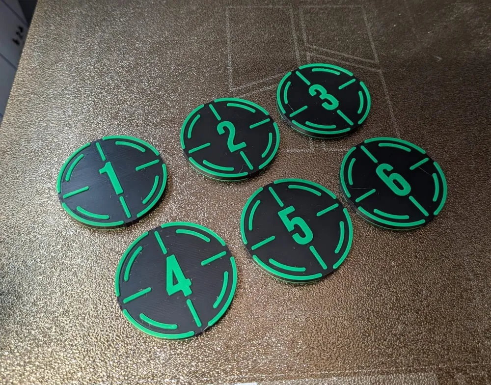 Objective Markers by Tempest Terrain - Free 3D Print Model - MakerWorld
