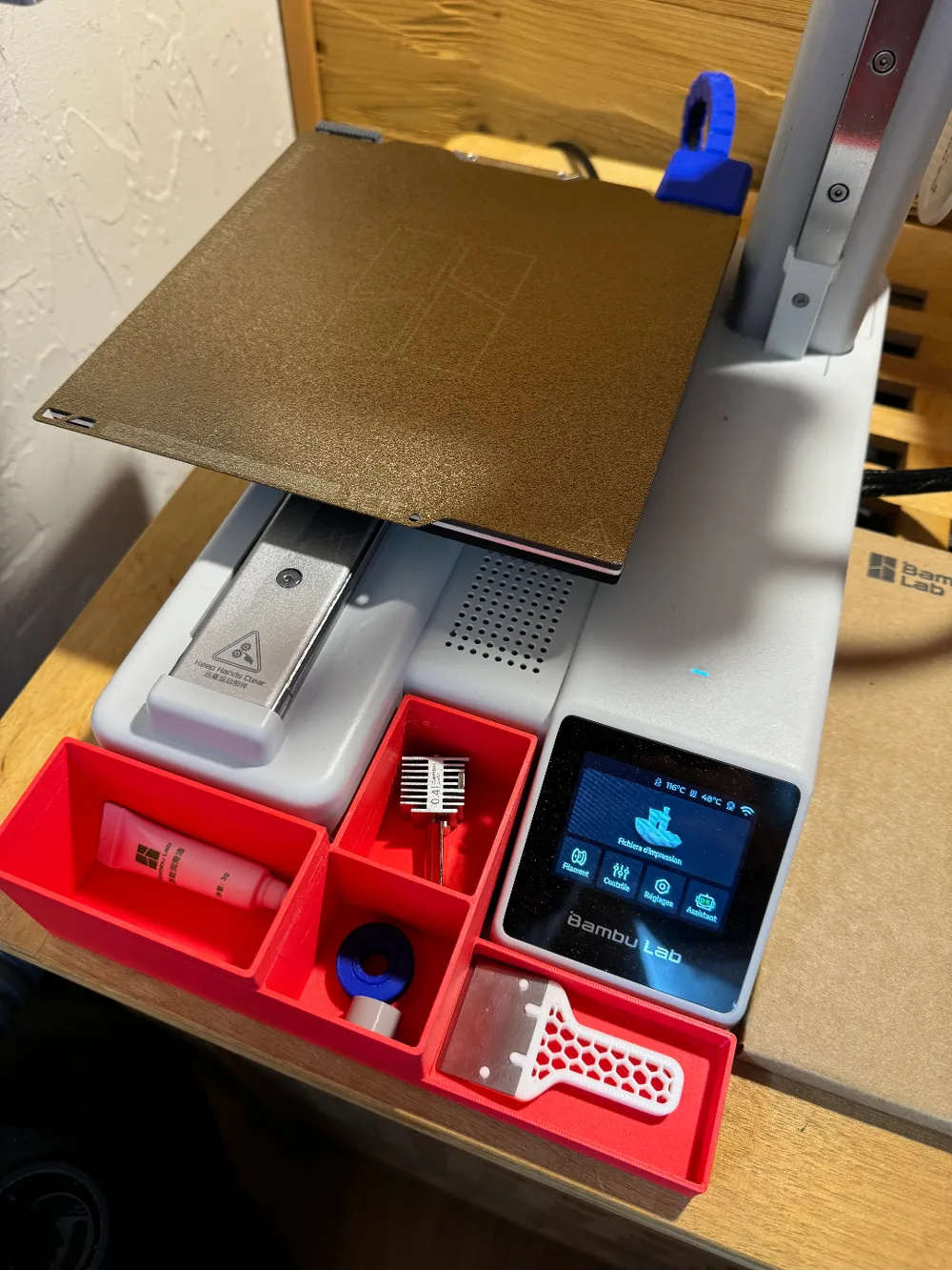 A1 mini perfect front organizer box by John Connor - MakerWorld