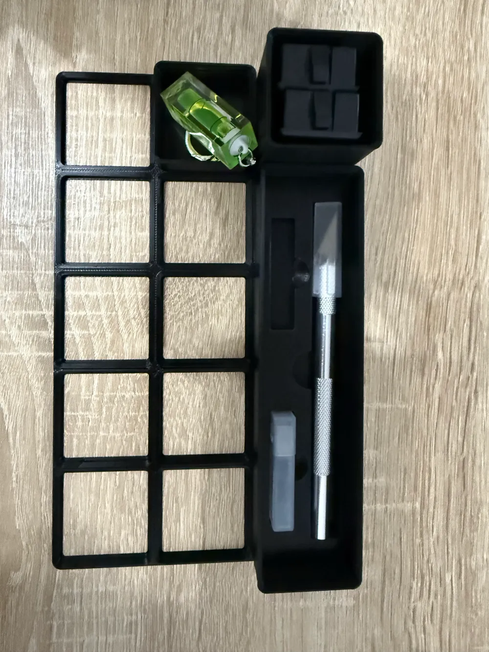 Gridfinity Hobby Knife & Blade Box - Stackable - Free 3D Print Model ...