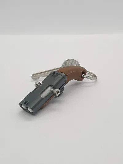 Double Barrel Shotgun Keychain by Jaatinen3D MakerWorld: Download Free ...
