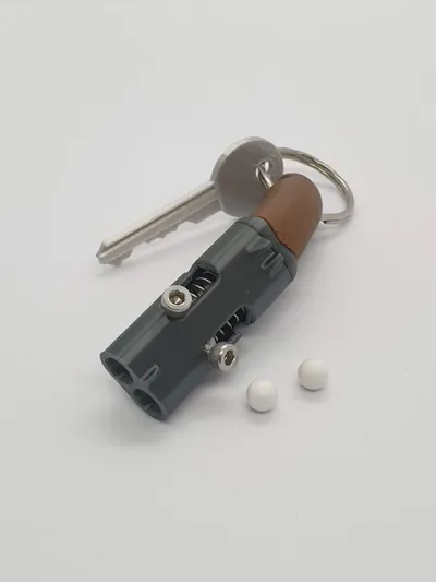 Double Barrel Shotgun Keychain by Jaatinen3D MakerWorld: Download Free ...