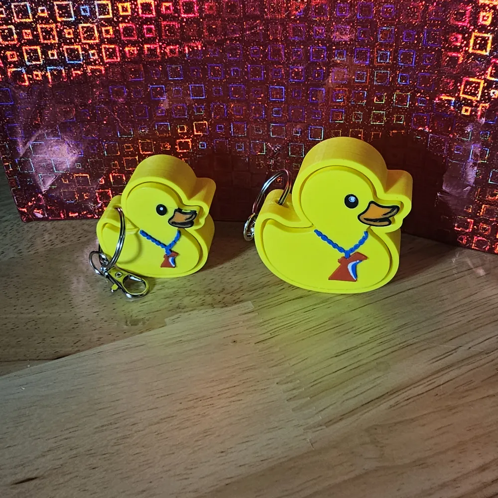 Porte-clés Carnival Cruise Duck Fidget Clicker gd/pt par LXL3D ...