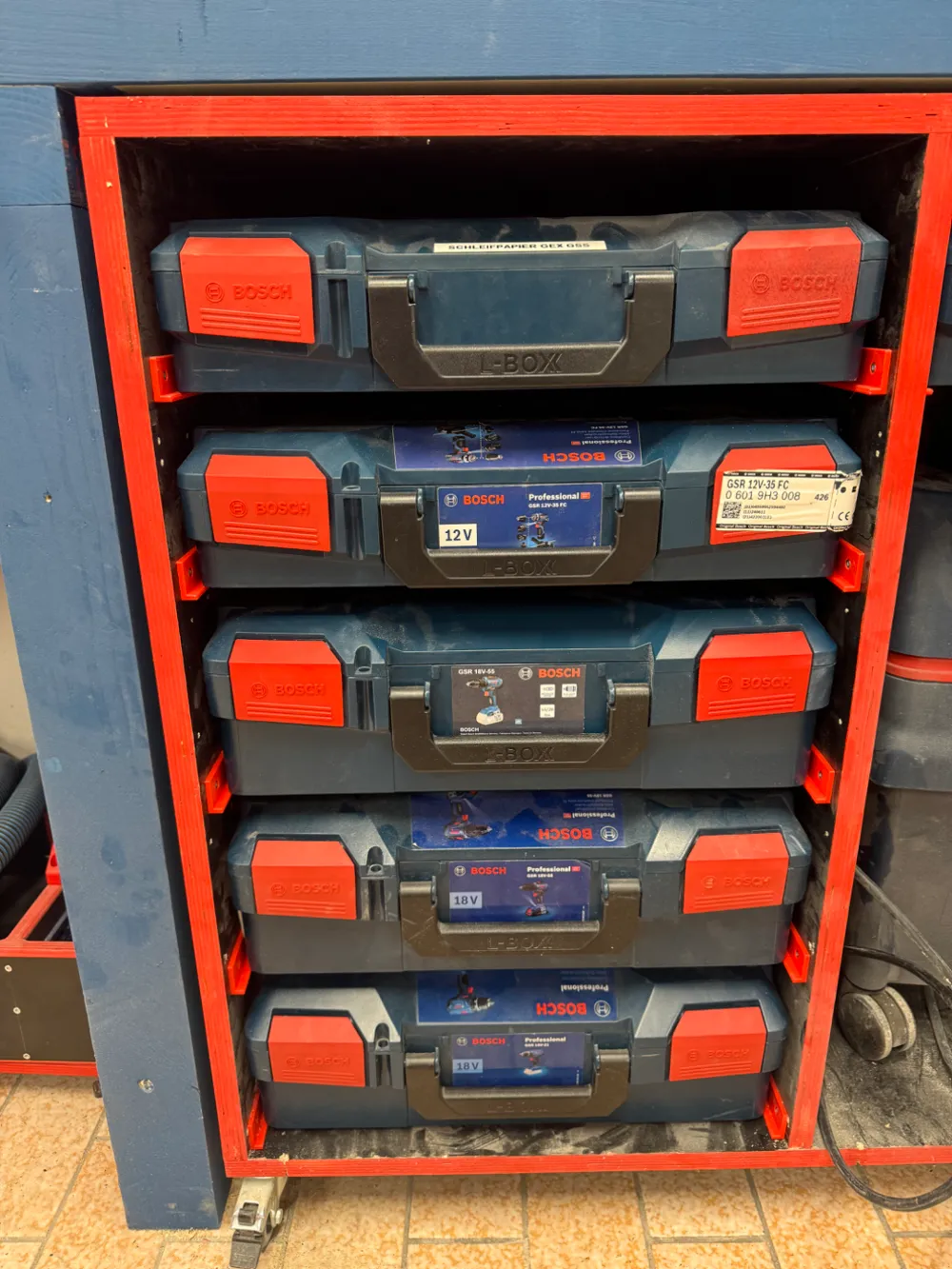 Bosch Sortimo L-Boxx Organizer Schienen von Basti MakerWorld ...