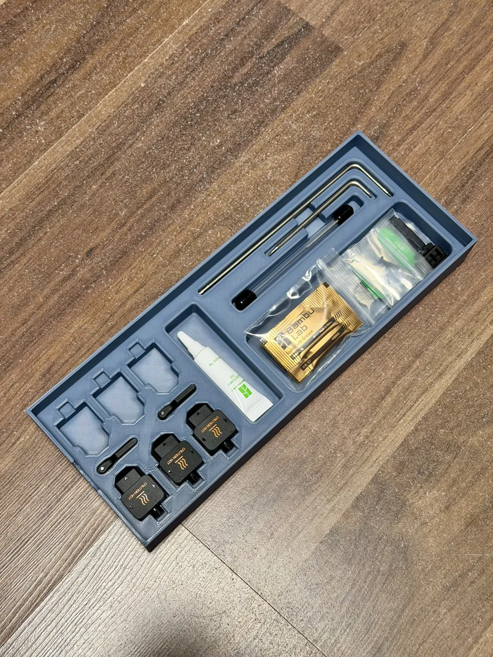AMS riser with triple drawer storage system - Free 3D Print Model ...
