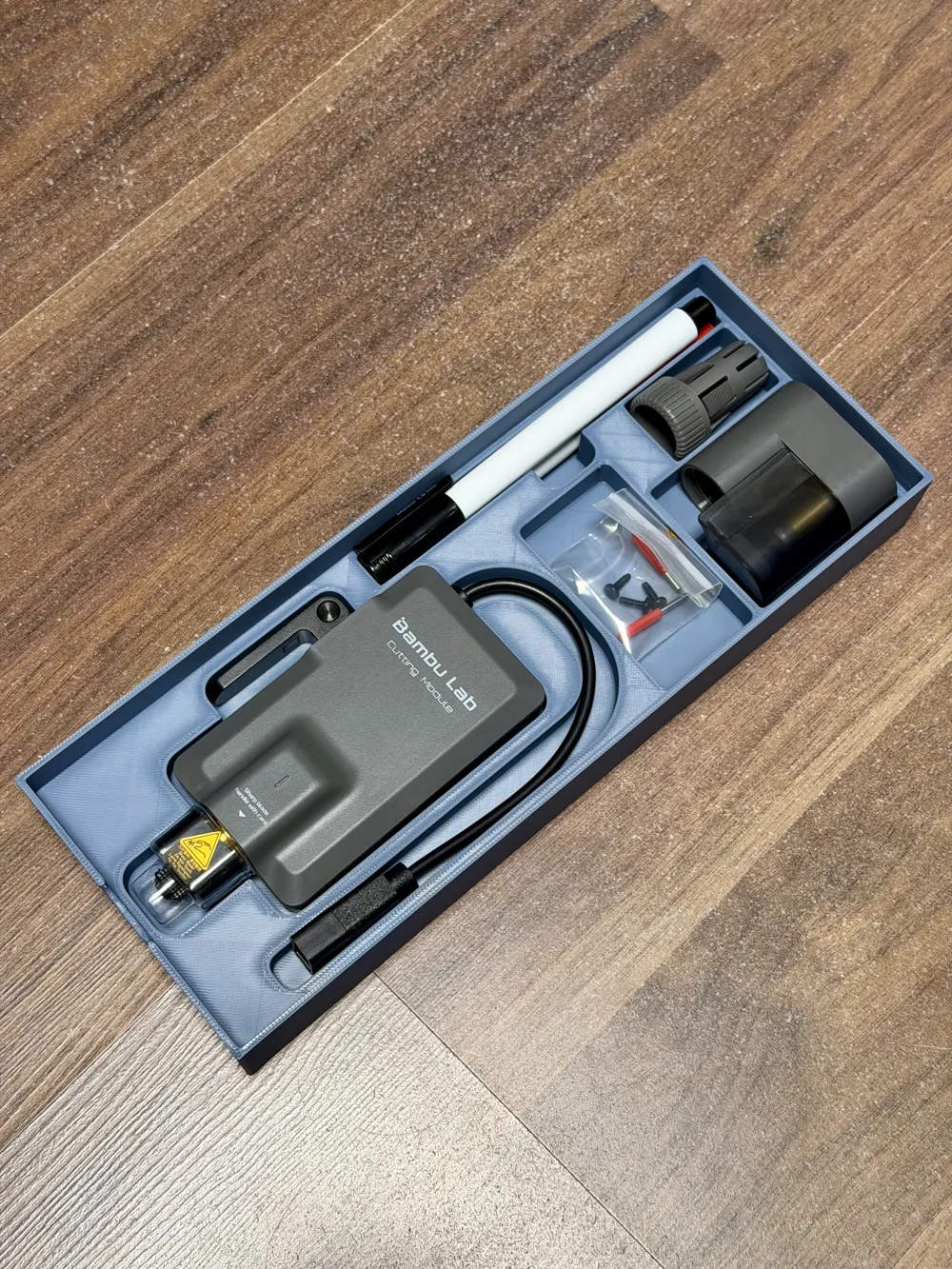 AMS riser with triple drawer storage system - Free 3D Print Model ...