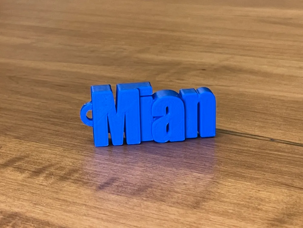 Mian Name Keychain by STACK3D DESIGNS - MakerWorld
