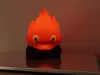 Calcifer Lamp - BBL LED kit modified Remixed by CosmicNimbus MakerWorld ...
