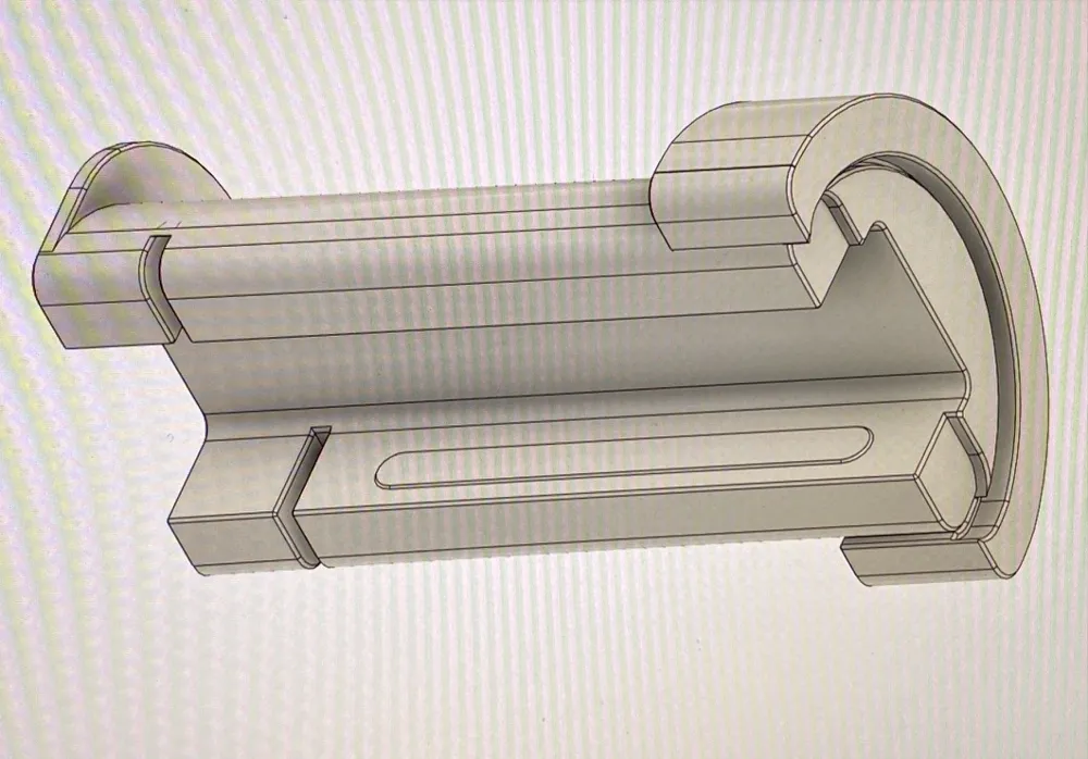 Bambu P1S/X1C Spool Holder Adapter for Wide Spools by Stuart Wyre MakerWorld: Download Free 3D ...