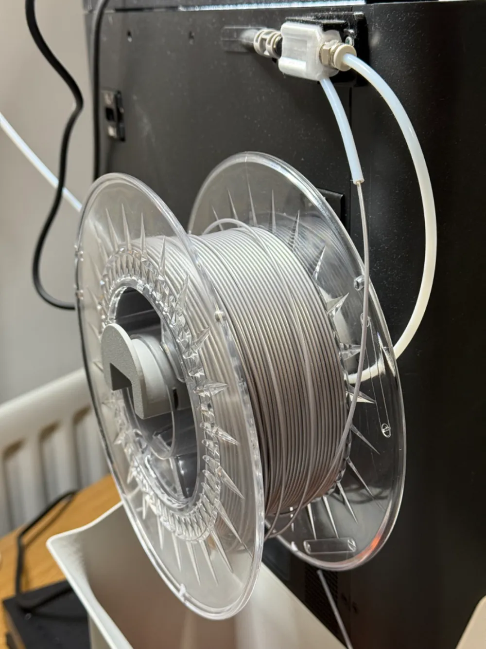 Bambu P1S/X1C Spool Holder Adapter for Wide Spools by Stuart Wyre MakerWorld: Download Free 3D ...