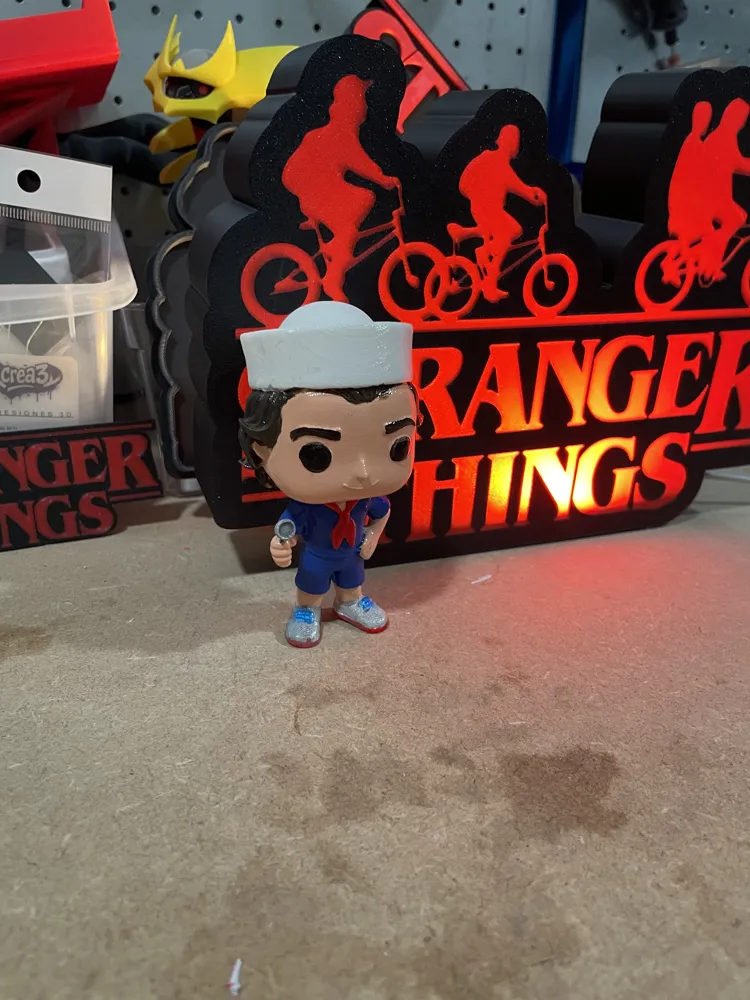 funko steve stranger things - Free 3D Print Model - MakerWorld